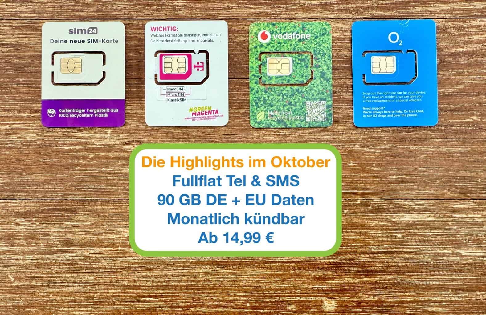 Beste SIM und eSIM Datentarife für mobiles Internet – Oktober 2025 ...